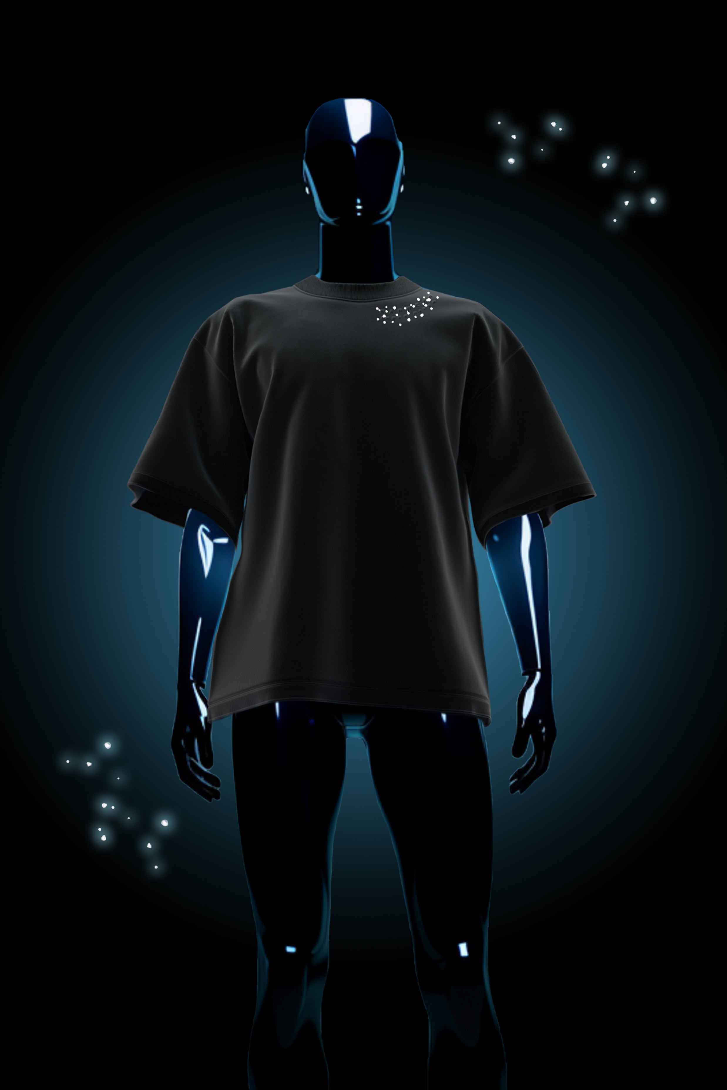 Panther - Luminescent Premium Oversized French Terry Cotton T-shirt ...